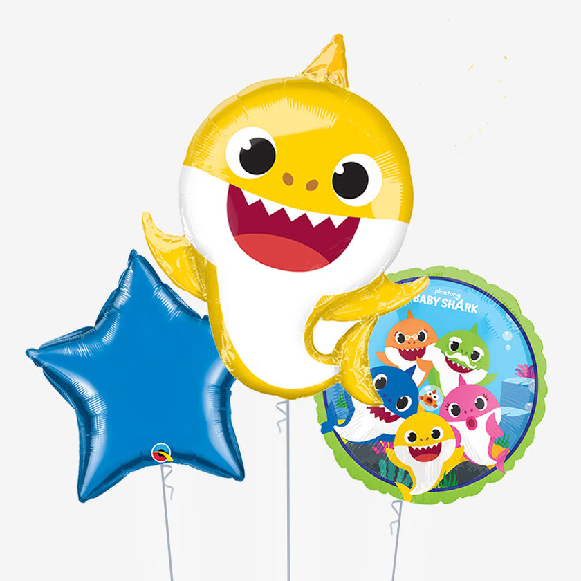 Baby Shark Balloons | Box Balloons | Helium Balloon Delivery
