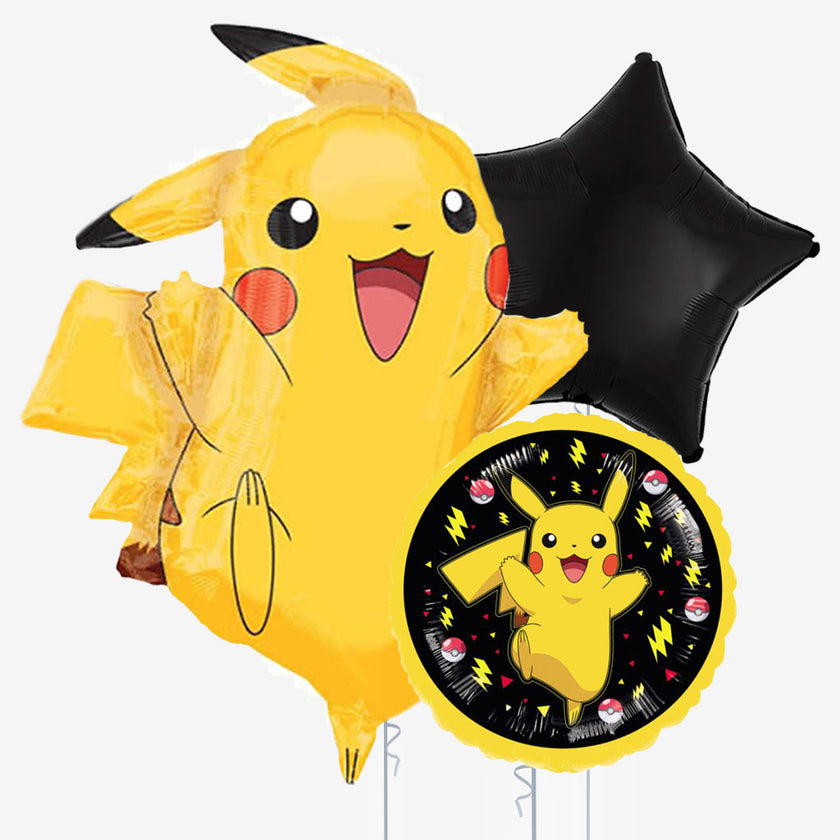Pokemon Pikachu Balloons | Box Balloons | Helium Balloon Delivery