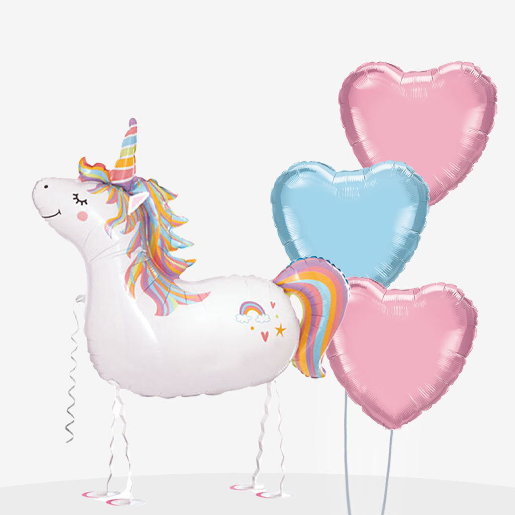 Walking Unicorn Balloons | Walker Balloons | Box Balloons