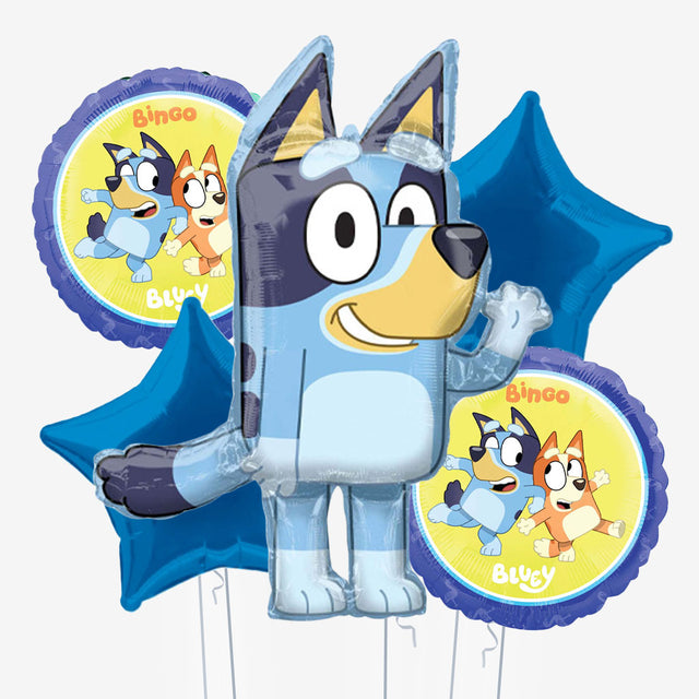 Bluey Balloons | Box Balloons | Helium Balloon Delivery