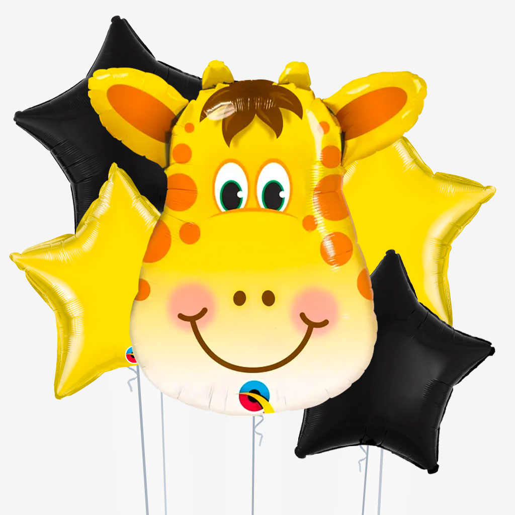Happy Giraffe Balloons | Animal Balloons | Box Balloons