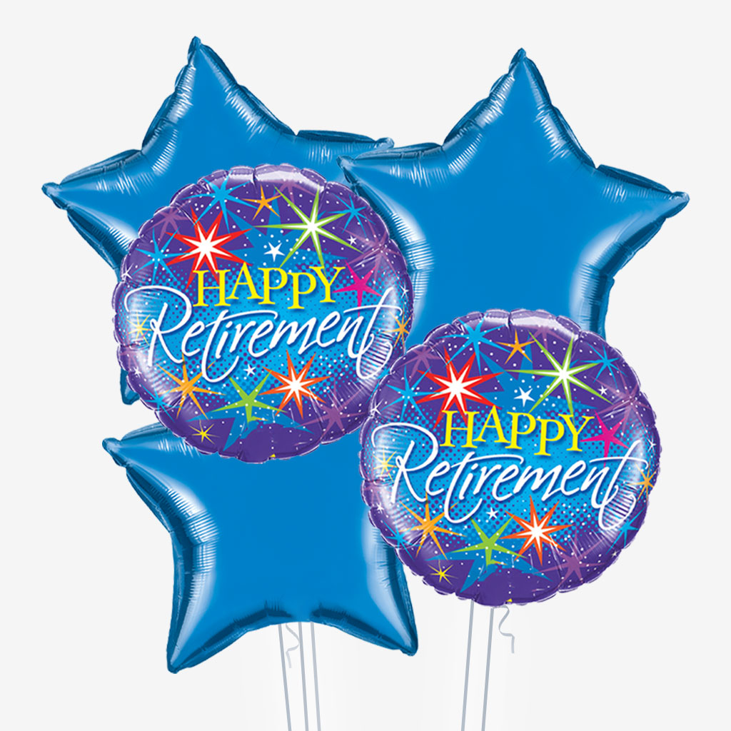 Happy Retirement Balloons | Box Balloons