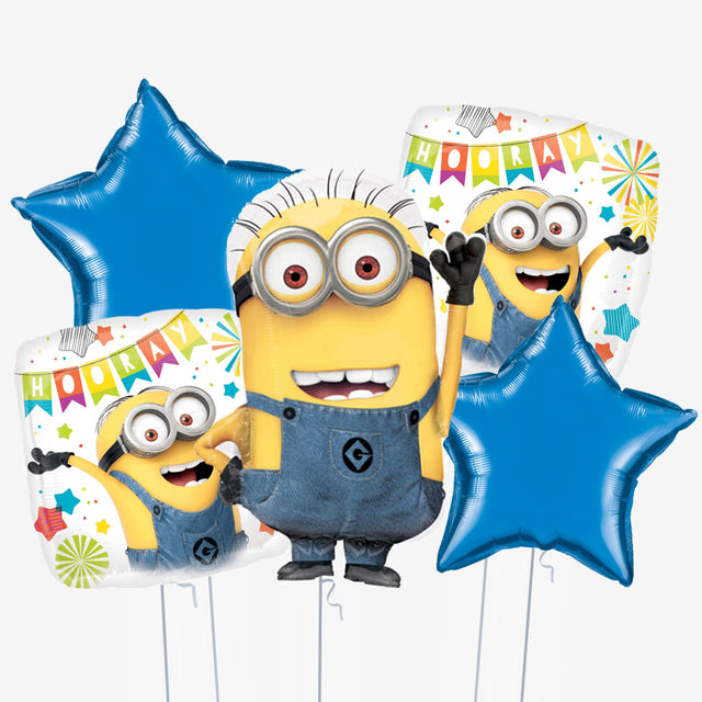 Despicable Me Minion Balloons | Box Balloons | Helium Balloon Delivery