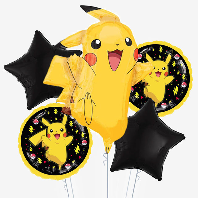 Pokemon Pikachu Balloons | Box Balloons | Helium Balloon Delivery