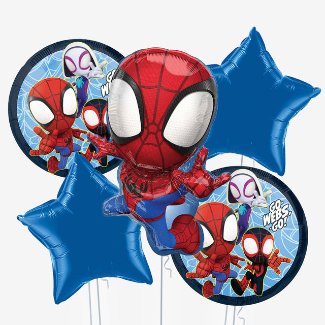Spidey And His Amazing Friends Balloons | Box Balloons | Helium Balloon ...