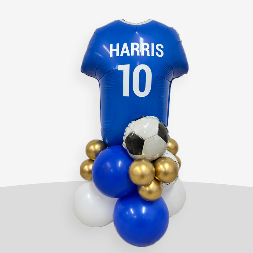 Personalised Chelsea Football Balloon Stack | Box Balloons | Helium ...
