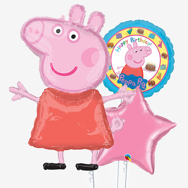 Peppa Pig Balloons | Box Balloons | Helium Balloon Delivery